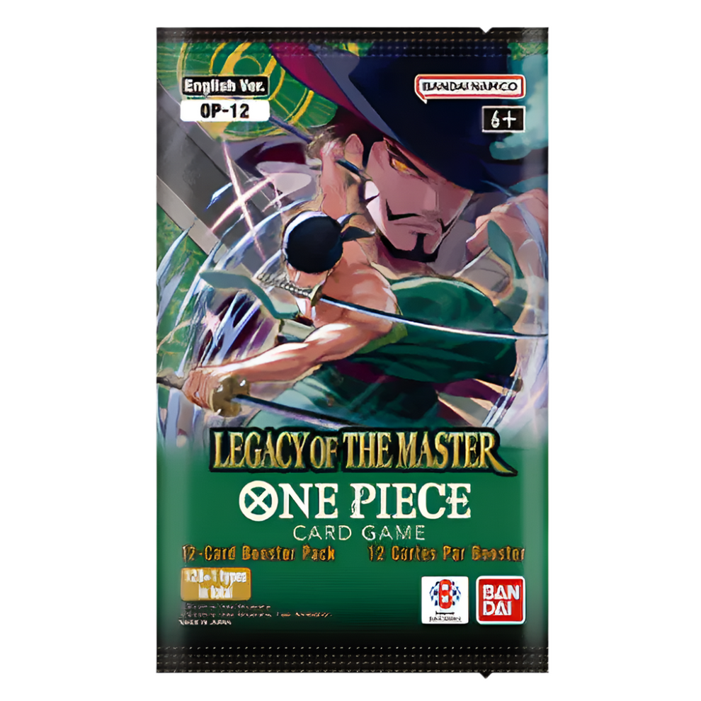 One Piece: Legacy of the Master (OP 12) Booster Pack (ENG) – TCG Norway